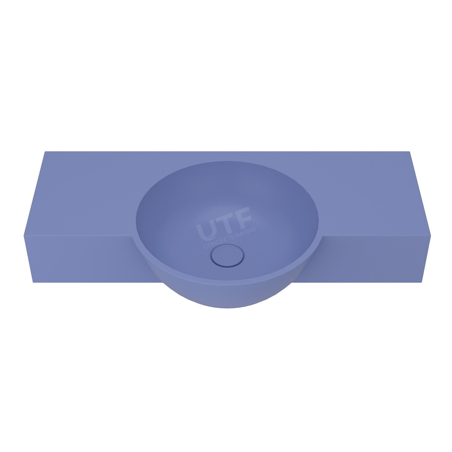 UF-4001 Wall-Mount Cement Basin – UTF Concrete Basins